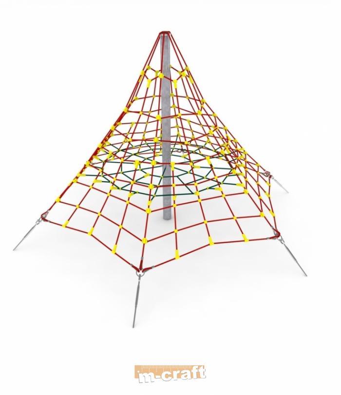 Nix climbing net pyramid | Bērnu rotaļu laukumi | Katalogs | M-Craft ...